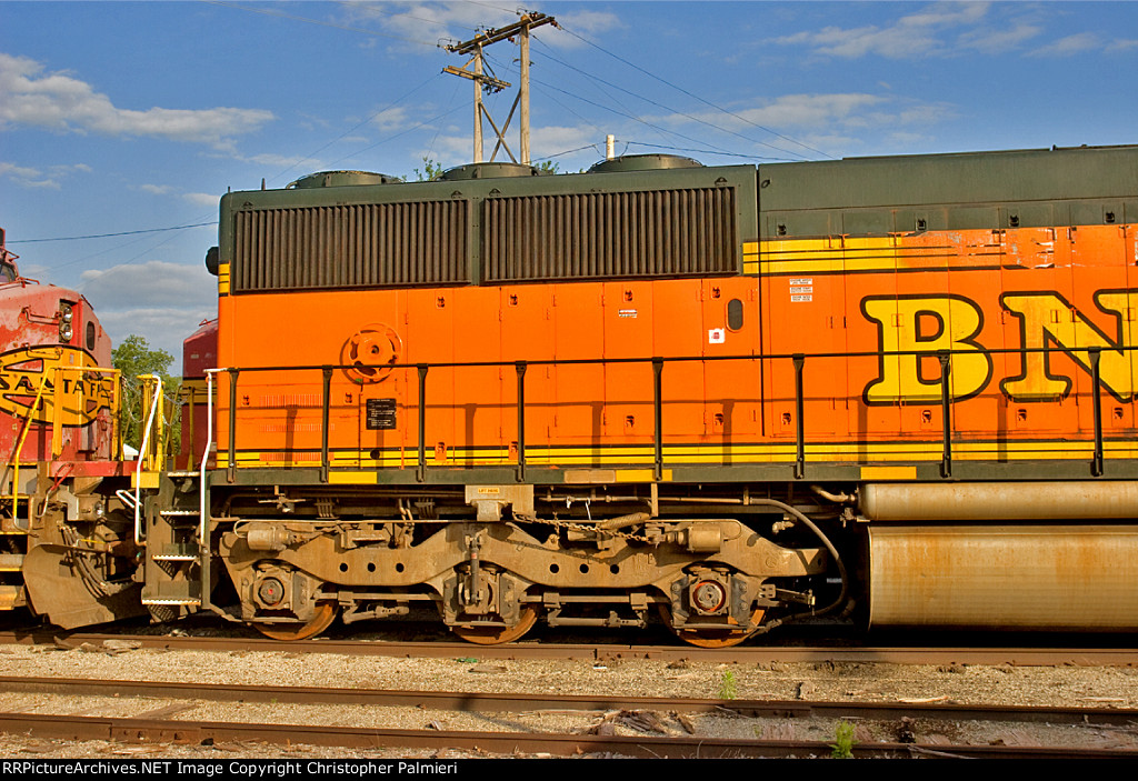 BNSF 8176 In Storage